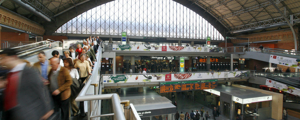 Madrid Puerta de Atocha - Almudena Grandes - Adif