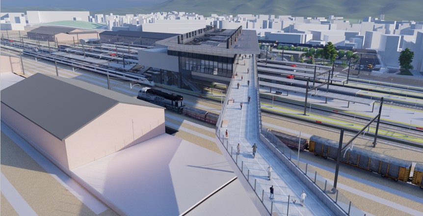 La integración sostenible del ferrocarril avanza en Irun con una nueva ...